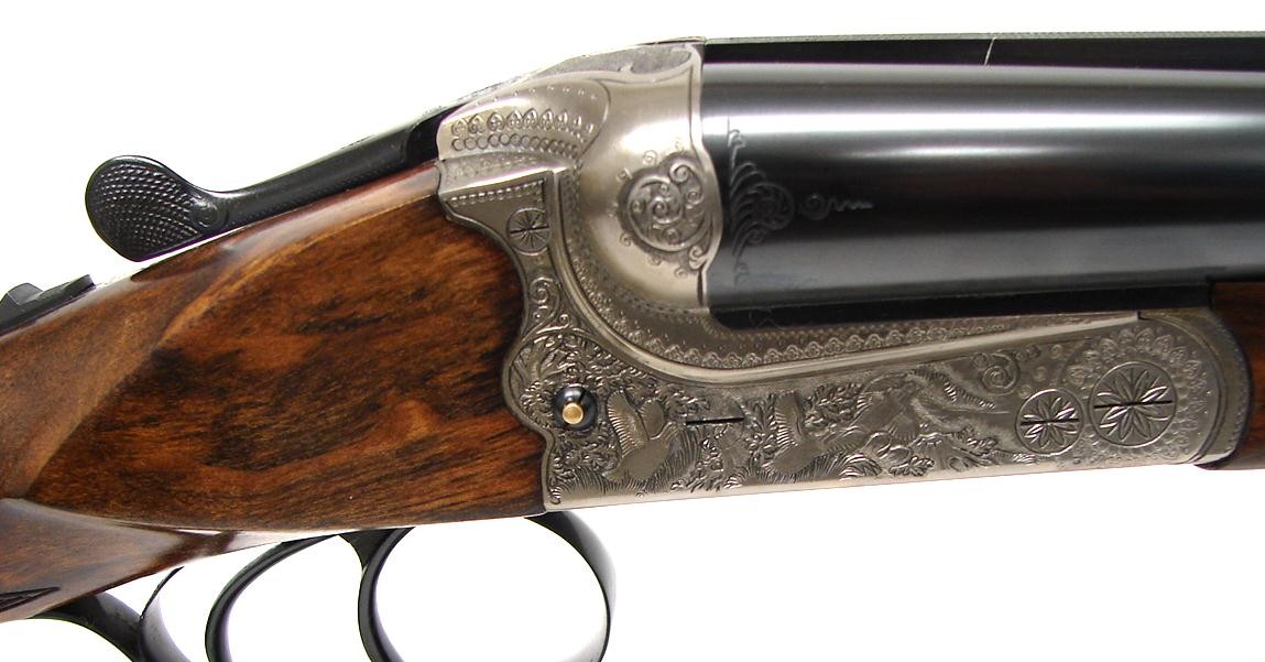 Merkel 147 EL 12 gauge shotgun. Premium Grade German double shotgun ...