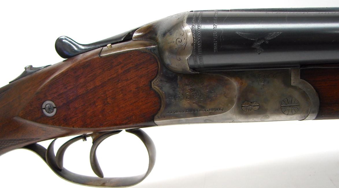 J.P. Sauer Drilling 16 gauge over 9.3x74R caliber. Rare Luftwaffe ...