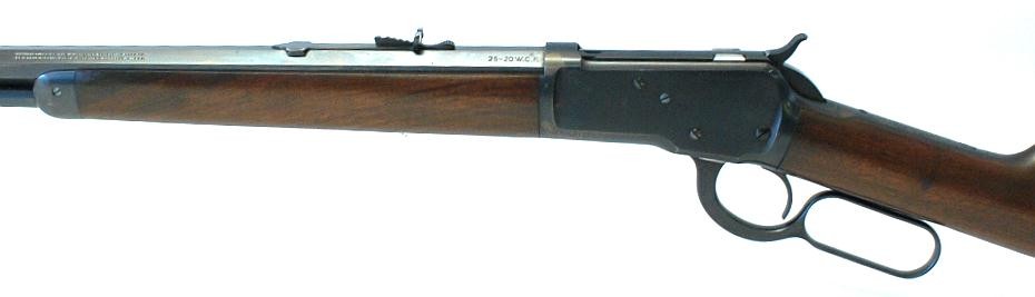 Winchester 1892 25-20 caliber rifle. Excellent original condition ...