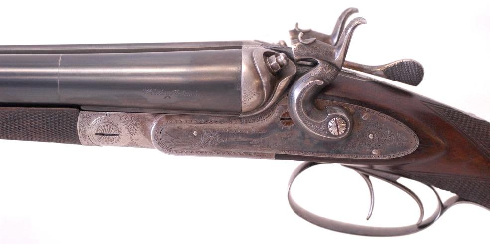 WC Scott side by side 12 gauge shotgun with Westley Richards modern ...