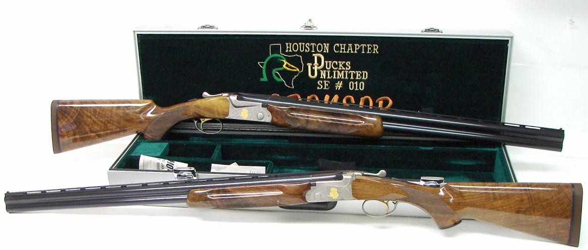SKB 605 12GA/20GA shotguns. Matched pair of 12GA and 20GA Ducks ...