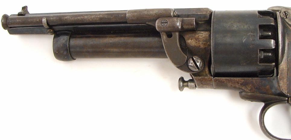 ScarceLeMat 2nd model revolver with 60% blue and fine grips. Very fine ...