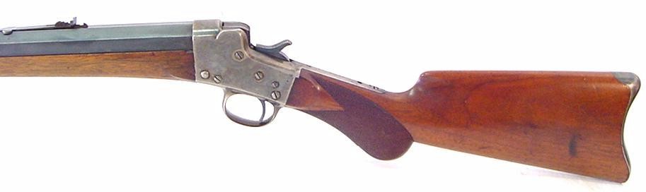 Remington Hepburn 45-110 caliber rifle half round half octagon barrel ...
