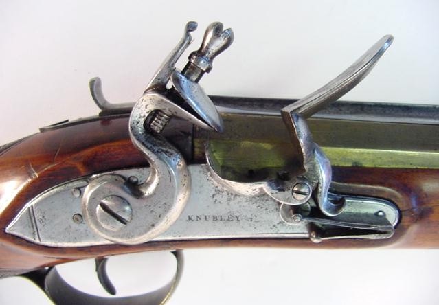 British Spring Bayonet Coach gun by Knubley. (al1075) - Collectors Firearms