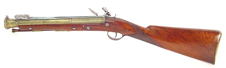 British Spring Bayonet Coach gun by Knubley. (al1075) - Collectors Firearms