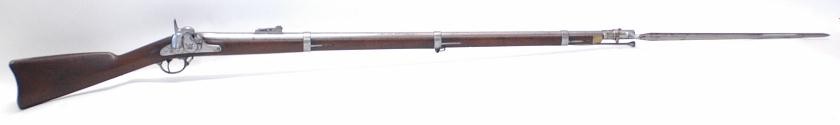 U.S. Model 1855 Springfield dated 1858 with bayonet. (al1096 ...