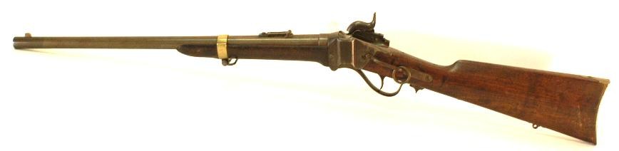 Sharps New Model 1859 carbine with brass patch box. Serial number range ...