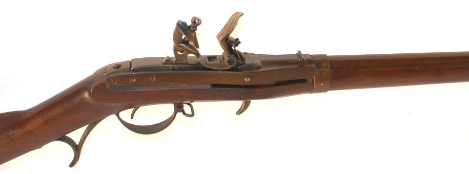 Hall Model 1819 flint rifle dated 1838. Excellent plus condition ...