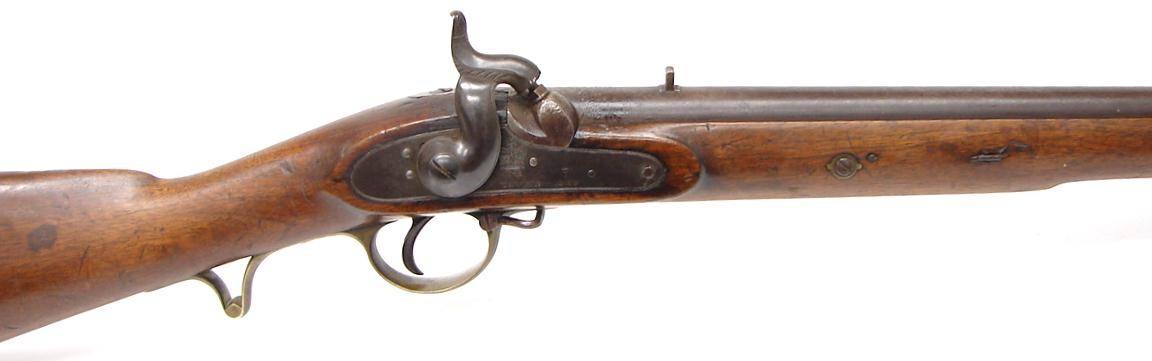 British percussion Saddle Bar carbine with Tower lock dated 1844 and ...