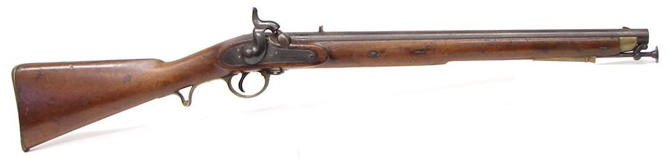 British percussion Saddle Bar carbine with Tower lock dated 1844 and ...