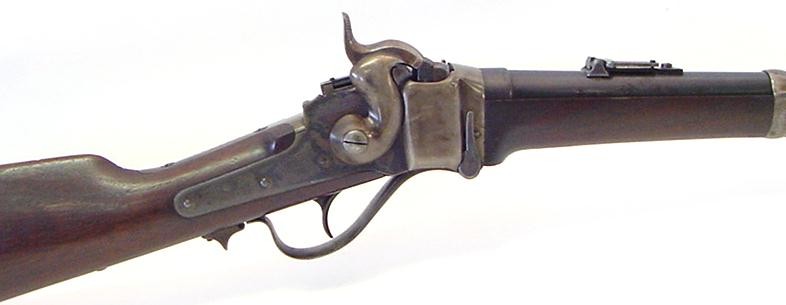 Sharps 50-70 caliber carbine with 3 groove barrel. (al662) - Collectors ...