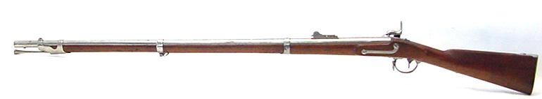 U.S. Model 1842 Harpers Ferry rifled musket with long range sight ...