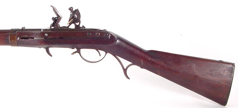 U.S. Model 1819 Flintlock Hall Rifle dated 1838. Near mint. (al870 ...