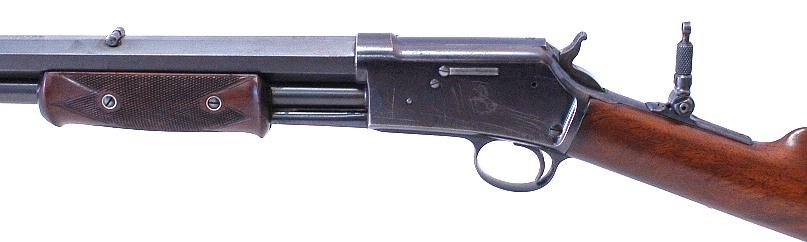 Colt Lightning 32 caliber rifle with tang rear spirit level on mid ...