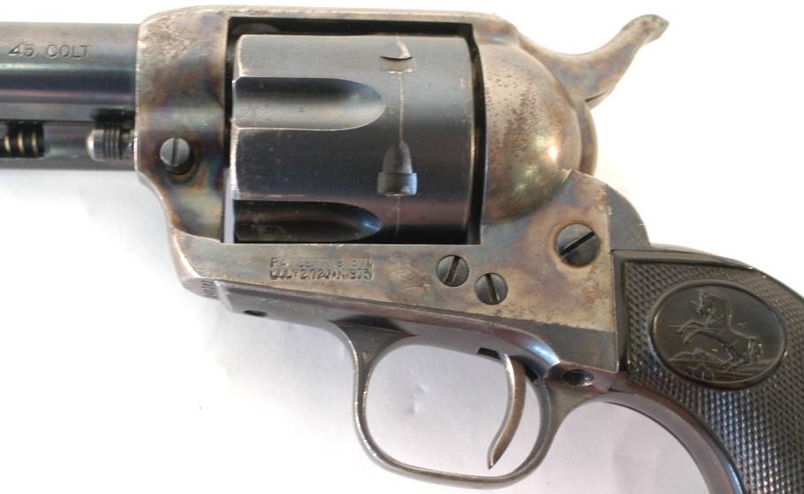 Colt Single Action .45 caliber 1st Generation revolver with 7 1/2 barrel. Made in 1925. (c1657 ...