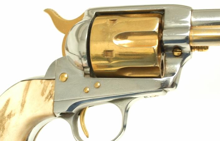 Cased Pair of Colt Single Actions .41 caliber revolver custom plated ...