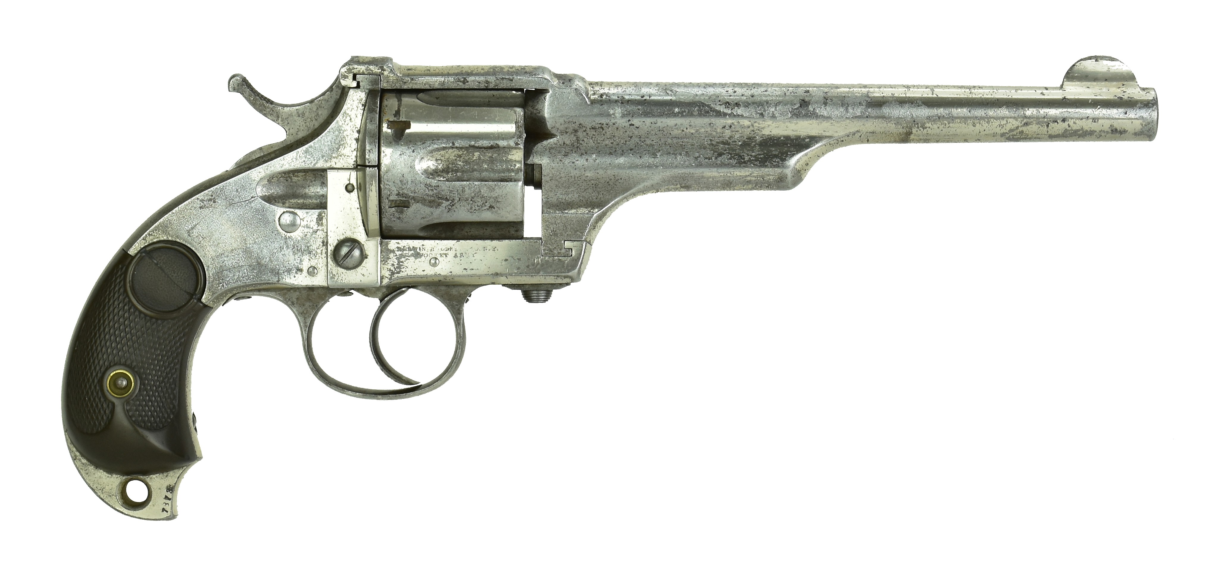 Merwin & Hulbert 3rd Model Large Frame Pocket Army Revolver (AH5366 ...