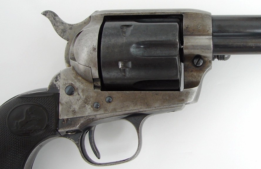 Colt Single Action .38-40 caliber revolver. Manufactured in 1926. Very ...