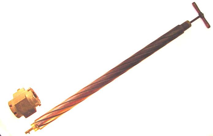 19th Century rifling machine for Kentucky rifles from the collection of ...