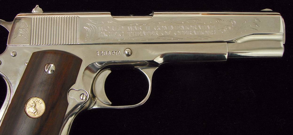 WWII 2-gun set with matching numbers. Has one Pacific Theater and one ...