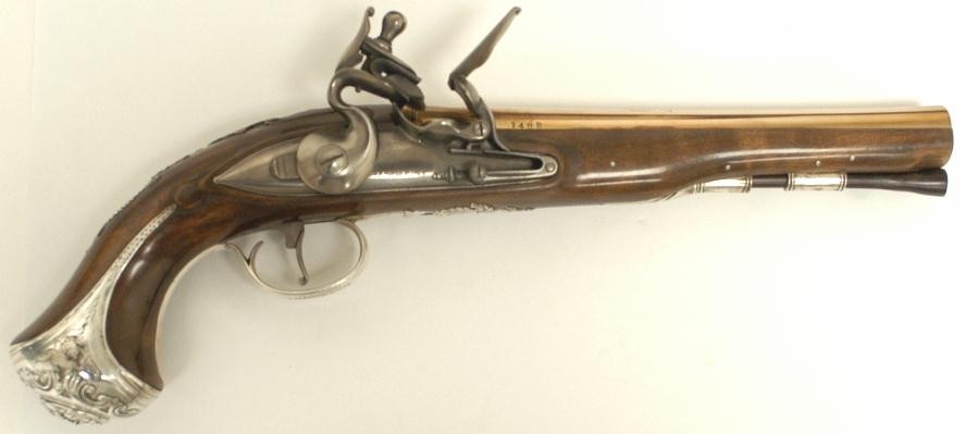 U.S. Historical Society George Washington pair of flintlock pistols ...