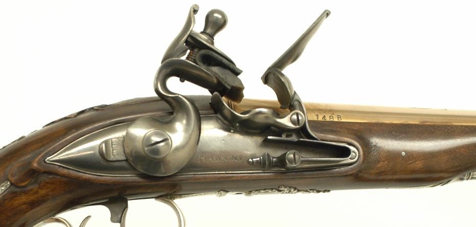 U.S. Historical Society George Washington pair of flintlock pistols ...