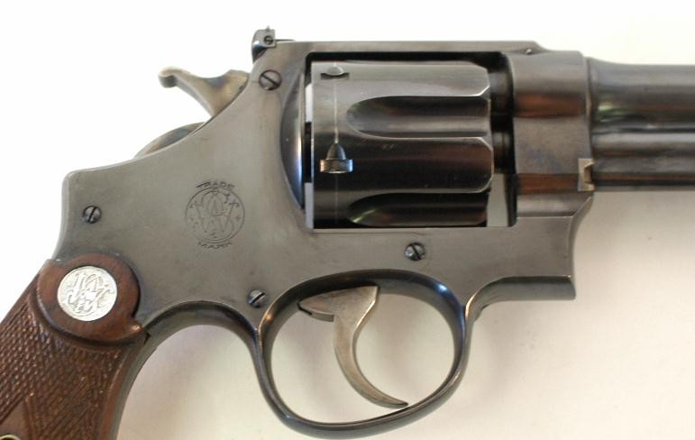 Smith & Wesson Triple Lock .44 Special caliber Target revolver. (pr3416 ...