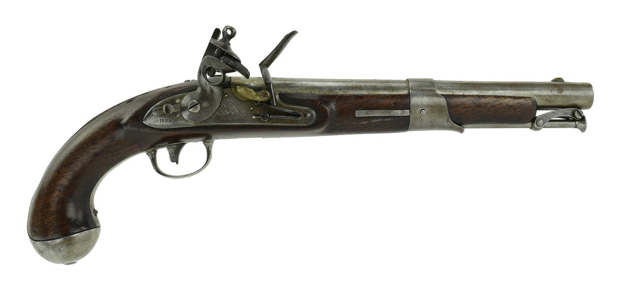 U.S. Model 1819 Flintlock Pistol by North (AH4872) - Collectors Firearms