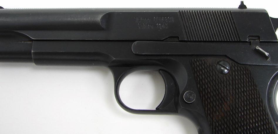 Mexican Obregon 11.43mm (45 ACP) caliber pistol . Excellent condition ...