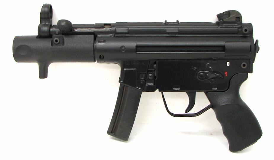 Heckler & Koch SP89 9mm caliber handgun. This is a rare original pre ...