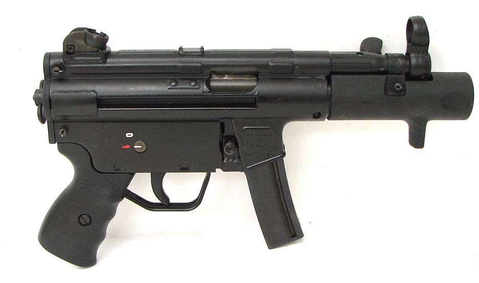 Heckler & Koch SP89 9mm caliber handgun. This is a rare original pre ...