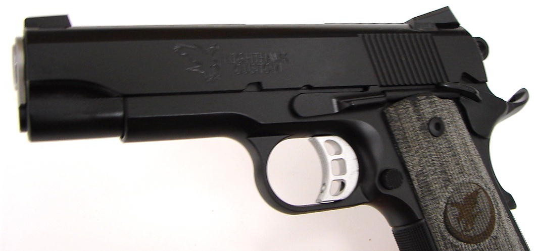 Nighthawk Custom Talon II .45 ACP caliber pistol. Commander size carry ...