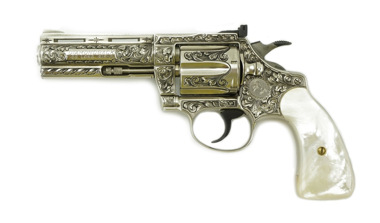 Colt Diamondback .22 Engraved by Ben Shostle (C13764) - Collector’s ...