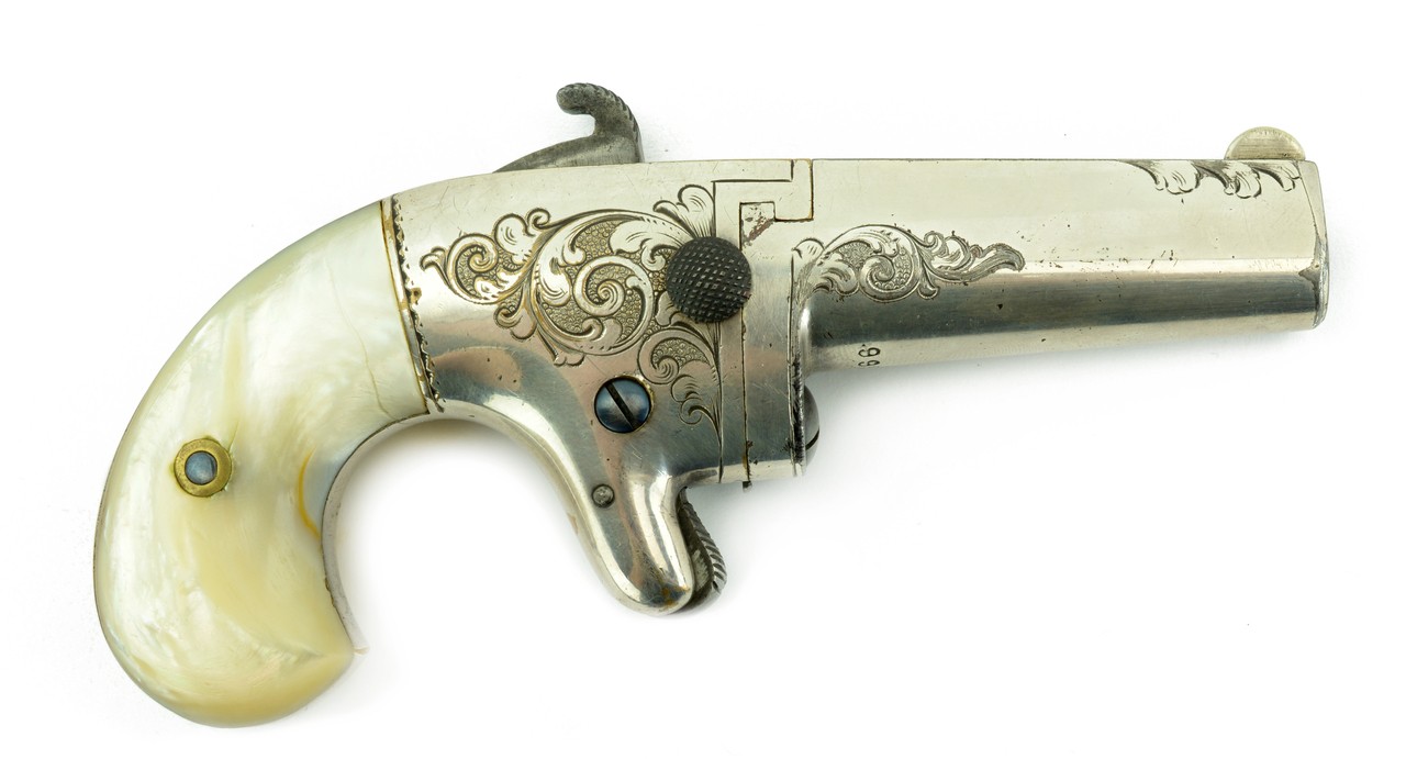 National Derringer with Pearl Grips (AH7416) - Collectors Firearms