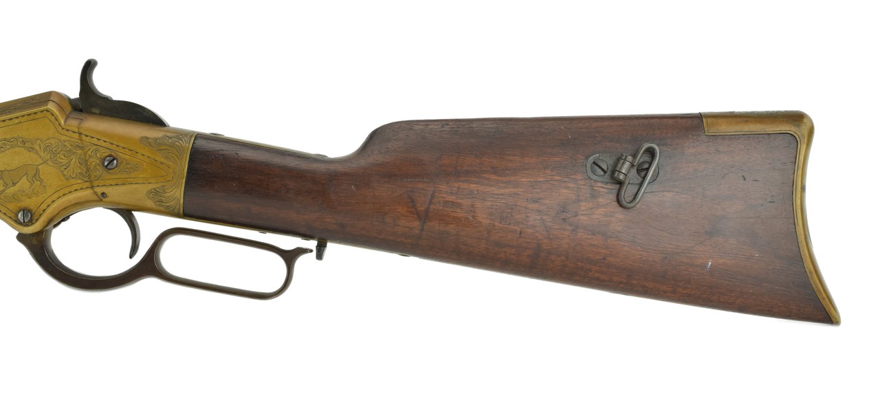 Beautiful Factory Engraved Henry Rifle (W9158) - Collectors Firearms