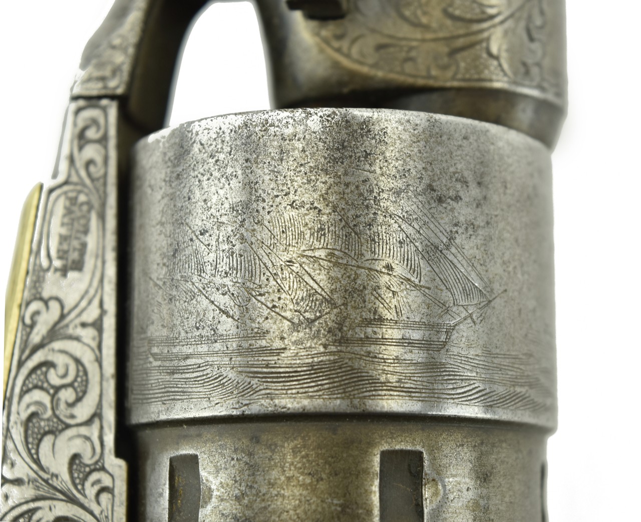 Colt Factory Engraved Model 1860 Army Revolver (C12974) - Collectors ...