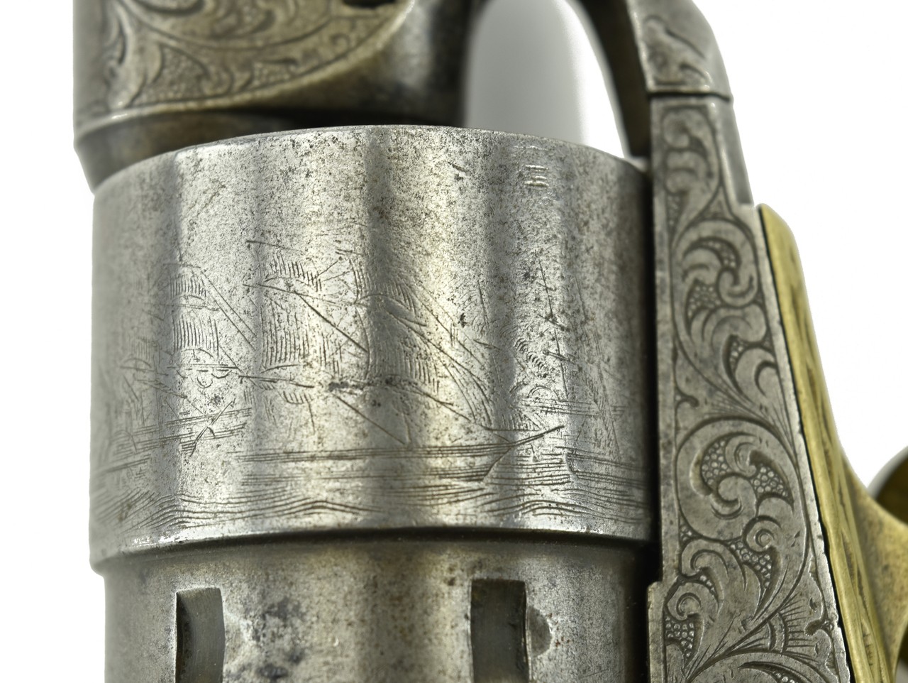 Colt Factory Engraved Model 1860 Army Revolver (C12974) - Collectors ...