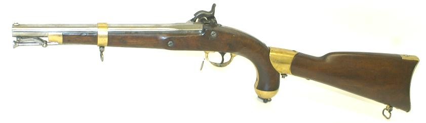 U.S. Model 1855 Springfield pistol-carbine. About very good condition ...