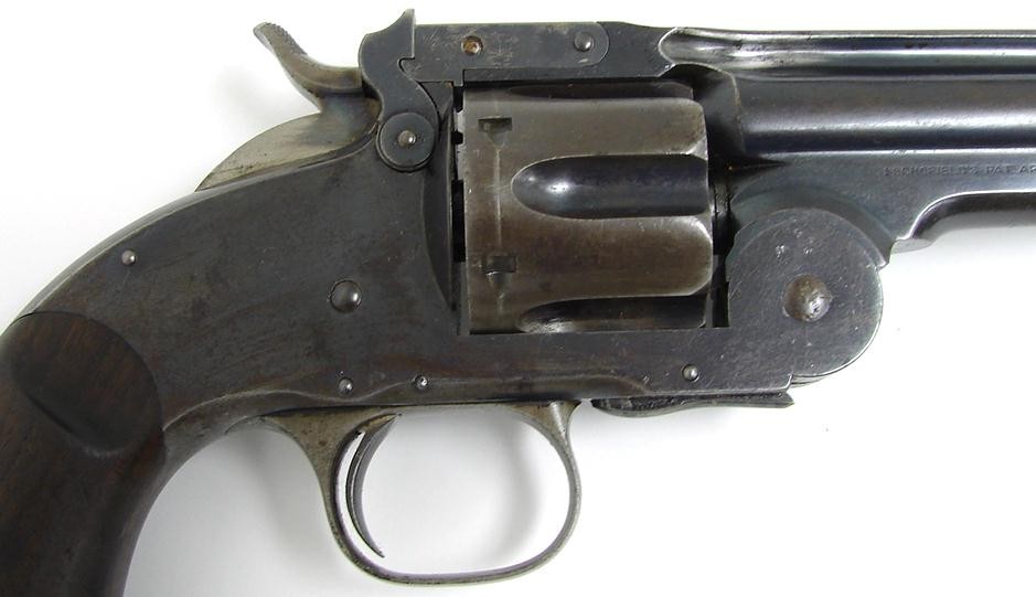 Smith & Wesson 1st Model Schofield U.S. issue revolver with mint bore ...