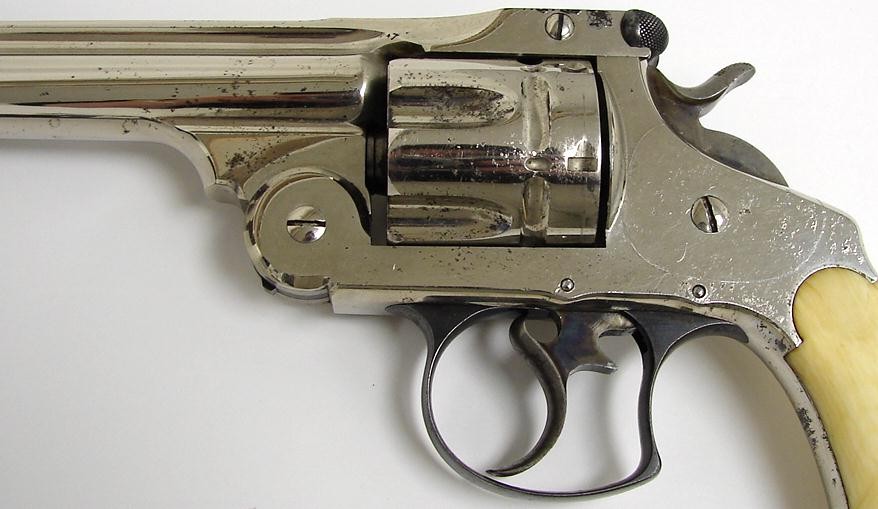 Smith & Wesson D.A. Frontier .44-40 caliber revolver with 6 barrel ...