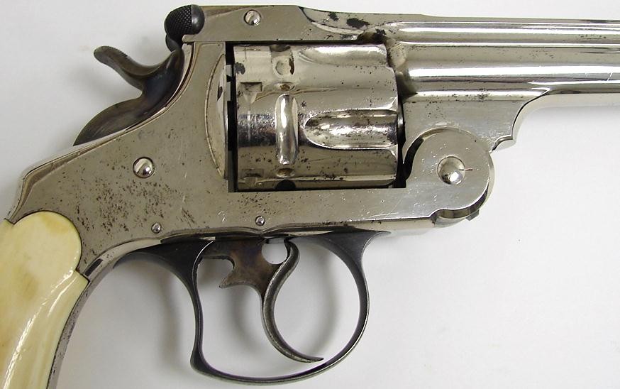 Smith & Wesson D.A. Frontier .44-40 caliber revolver with 6 barrel ...