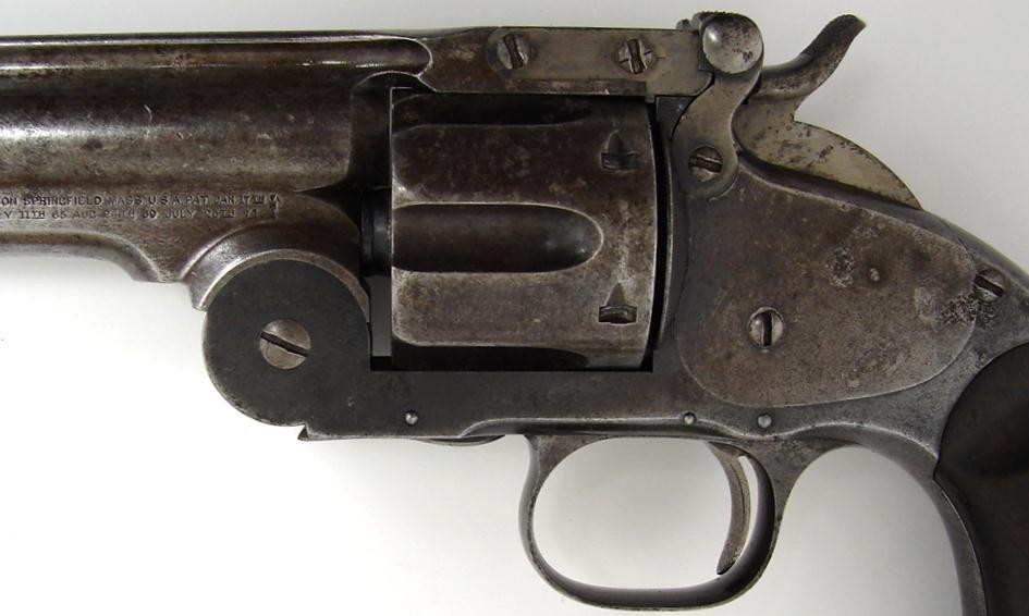 Smith & Wesson 2nd Model Schofield revolver with blue in protected ...