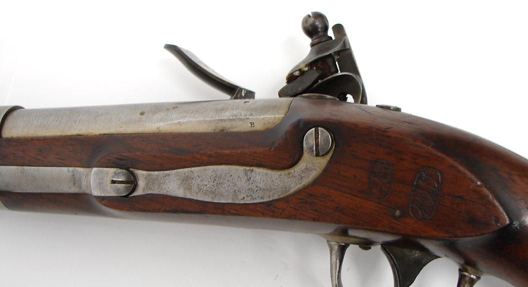 U.S. Model 1836 Flintlock by R. Johnson dated 1842. Stock is excellent ...