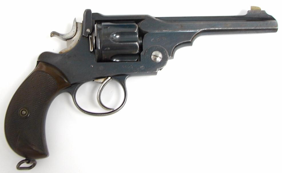 Webley Model 1894 Army .455/476 caliber revolver retailer marked R.B ...