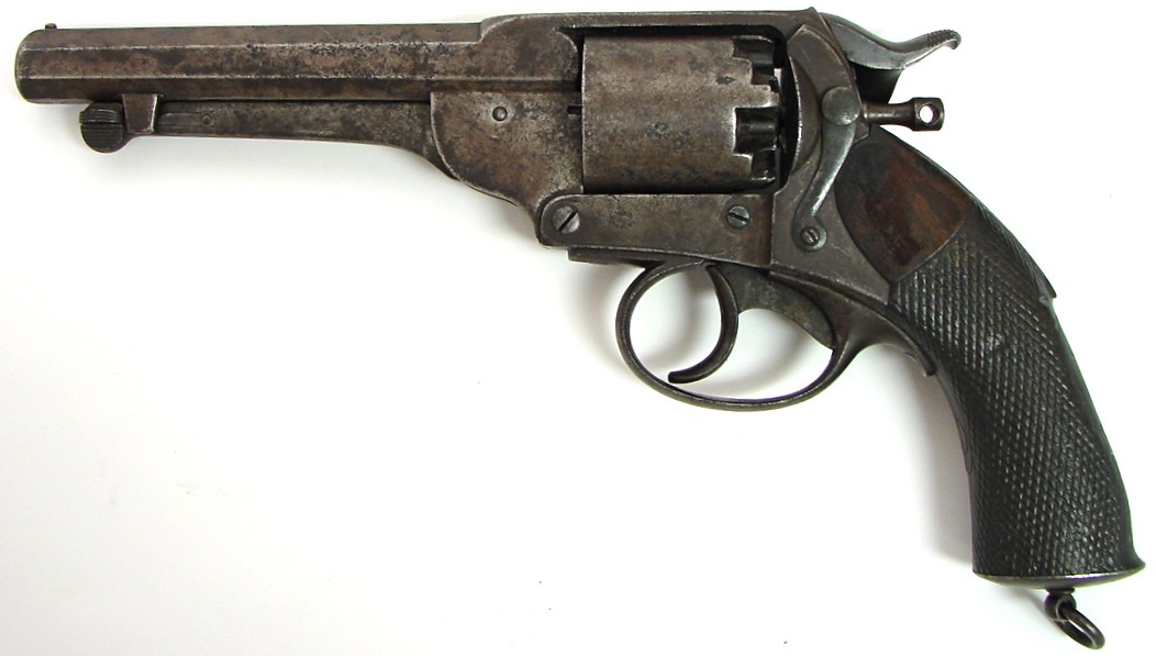 Confederate Kerr Revolver, single action made during the Civil War ...