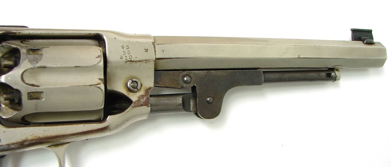 Most unusual Rogers & Spencer revolver. Has numerous differences ...