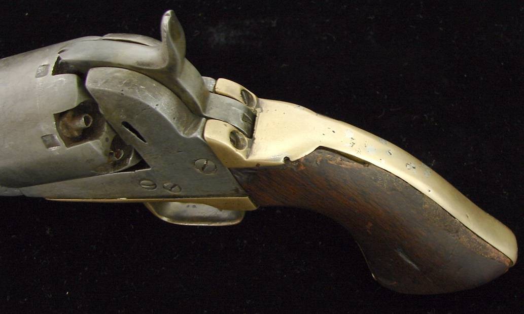 Rare Confederate Dance revolver. Serial number 69. Army model in .44 ...