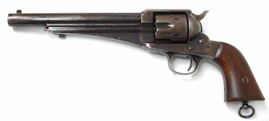 Remington Model 1875 .44-40 caliber revolver factory blue. Gun has ...