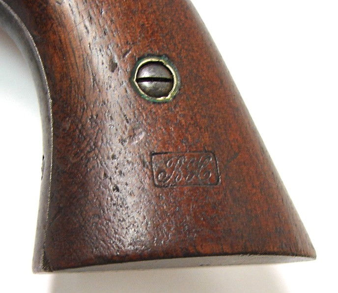 Remington 1858 New Model Navy .44 caliber revolver. Gun has 92-94% ...