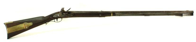 U.S. Model 1803 Harpers Ferry flintlock rifle dated 1814. Very good ...